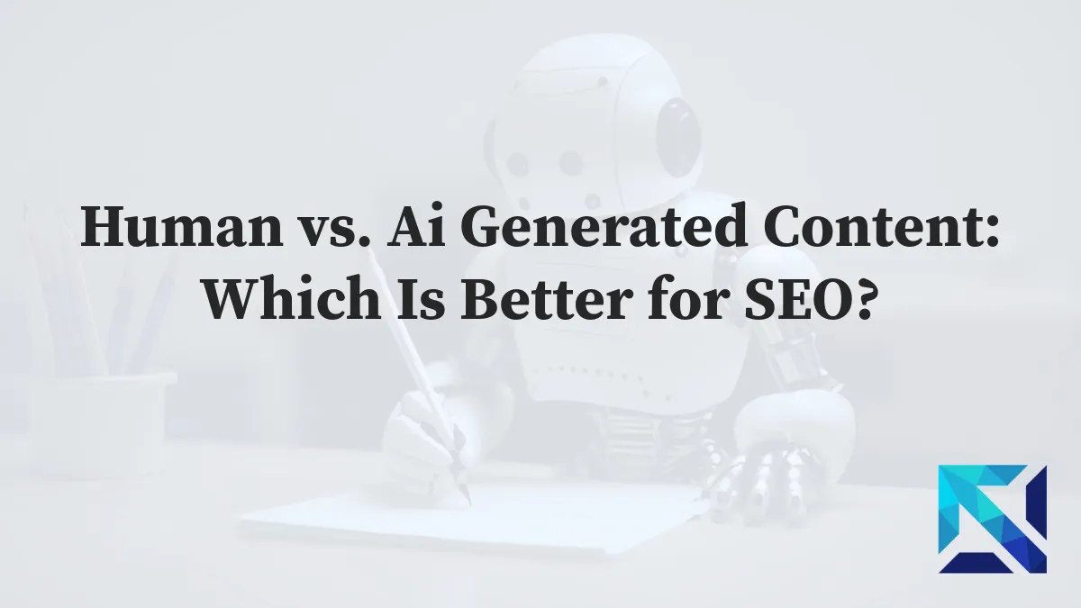 AI Generated Content vs. Human Writers: An SEO Comparison